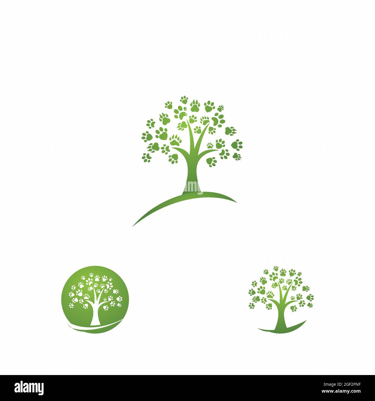 Pet care center logo Cut Out Stock Images & Pictures - Alamy