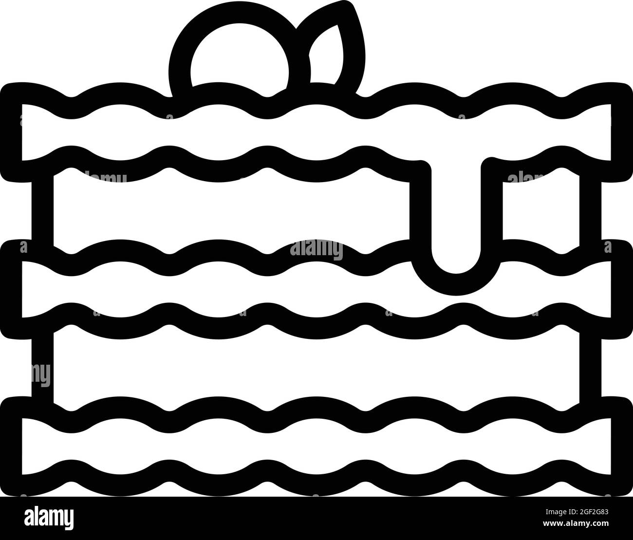 Pasta penne mozzarella Cut Out Stock Images & Pictures - Alamy