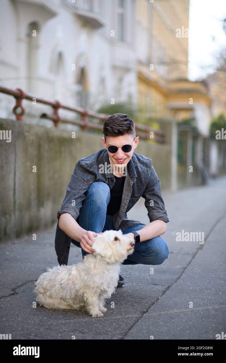Happy street dog hi-res stock photography and images - Alamy