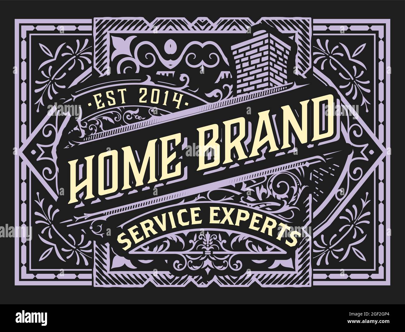 Western card with vintage style Stock Vector Image & Art - Alamy