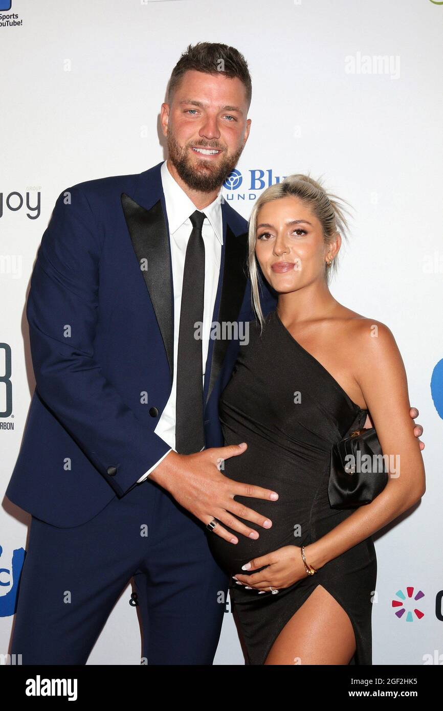 Beverly Hills, CA. 20th Aug, 2021. Chandler Parsons, Haylee Harrison at ...