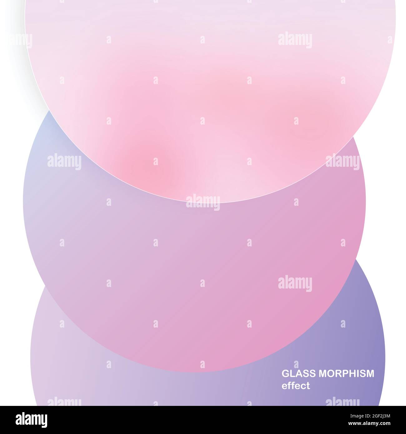 Modern background with glass morphism vector effect. Transparent glass ...