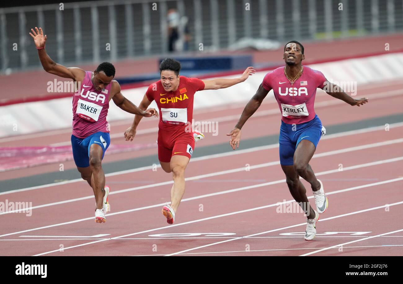 100 meters olympics 2020 tokyo hi-res stock photography and images - Alamy