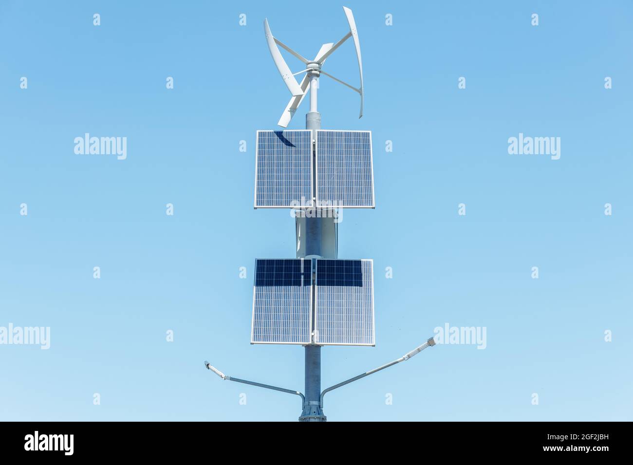 Solar panel and wind turbines, Wind turbines and solar panels, Green ...