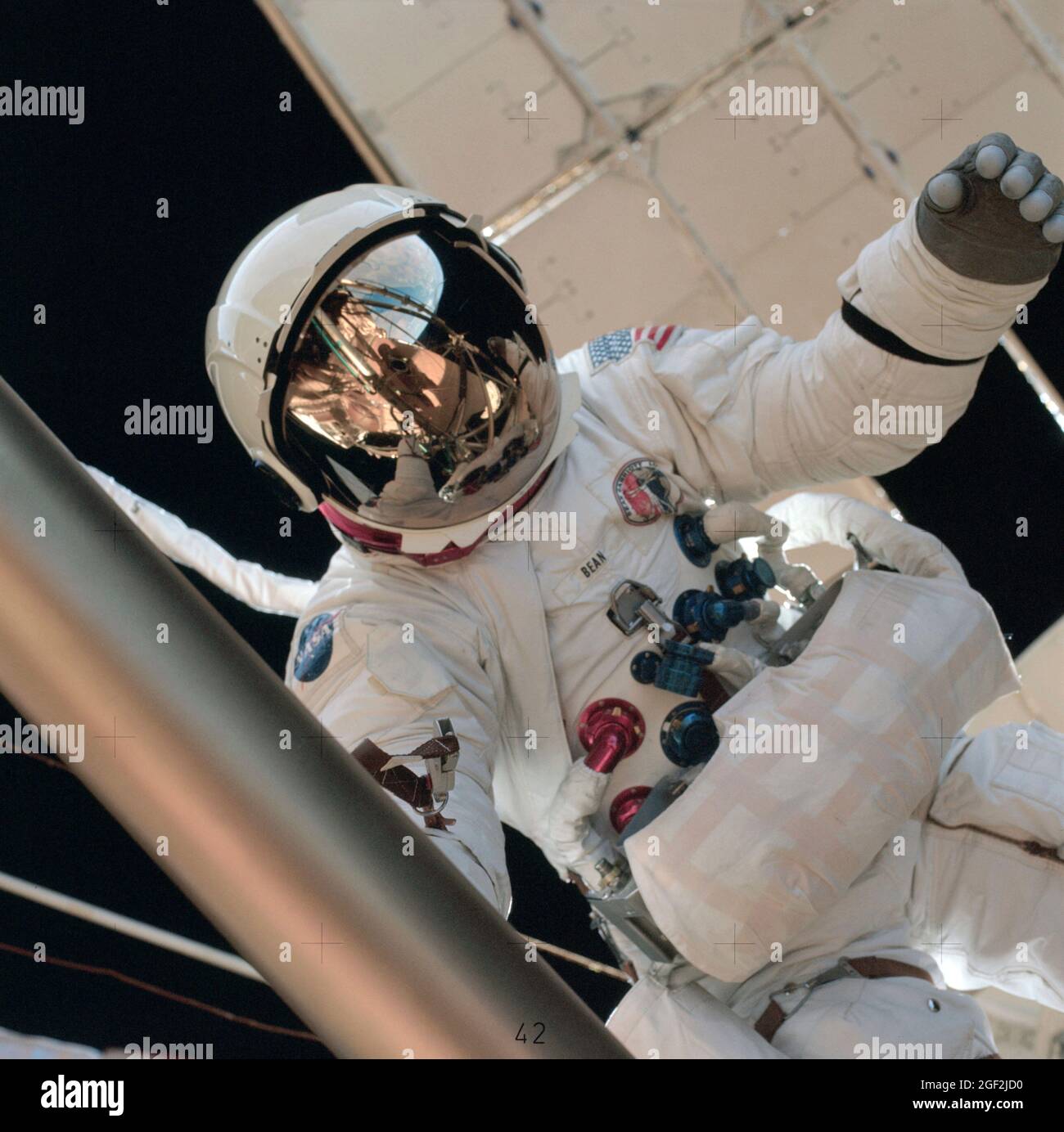 (22 Sept. 1973) --- Astronaut Alan L. Bean, Skylab 3 commander ...