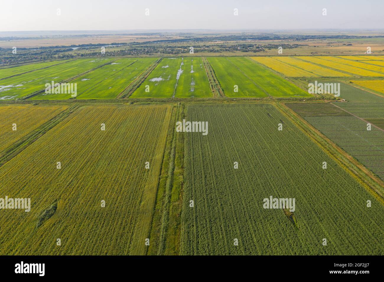 Aerial photo farm land hi-res stock photography and images - Alamy