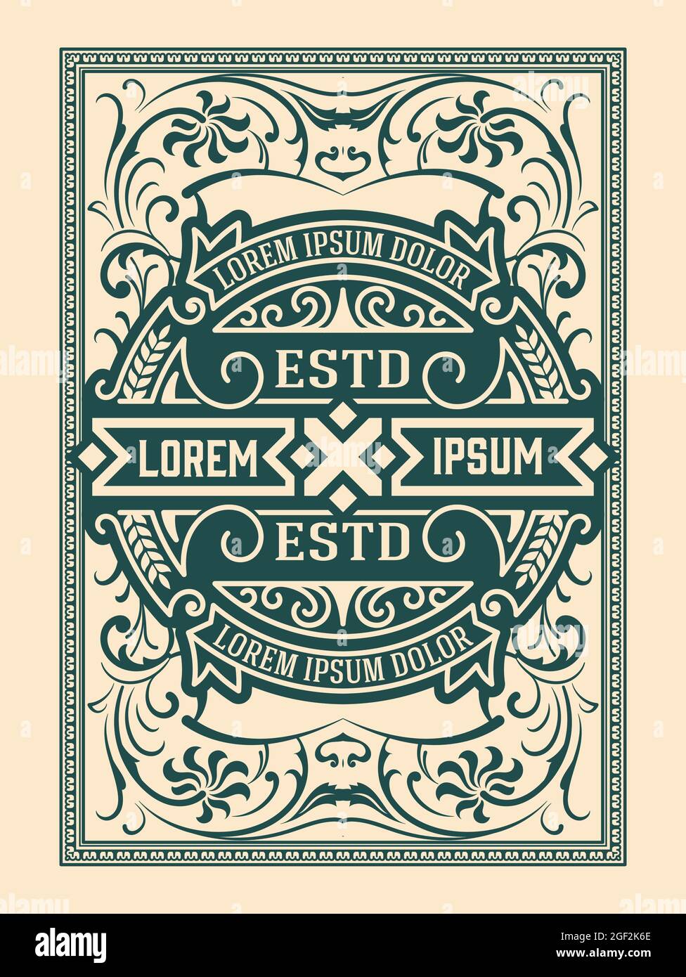 Western card with vintage style Stock Vector Image & Art - Alamy