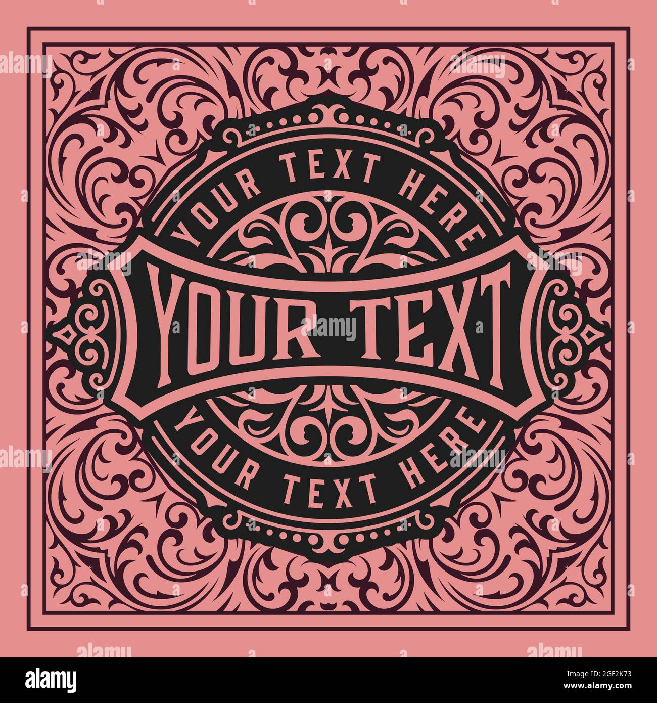 Western card with vintage style Stock Vector Image & Art - Alamy