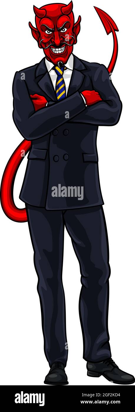 Cartoon evil bald man hi-res stock photography and images - Alamy