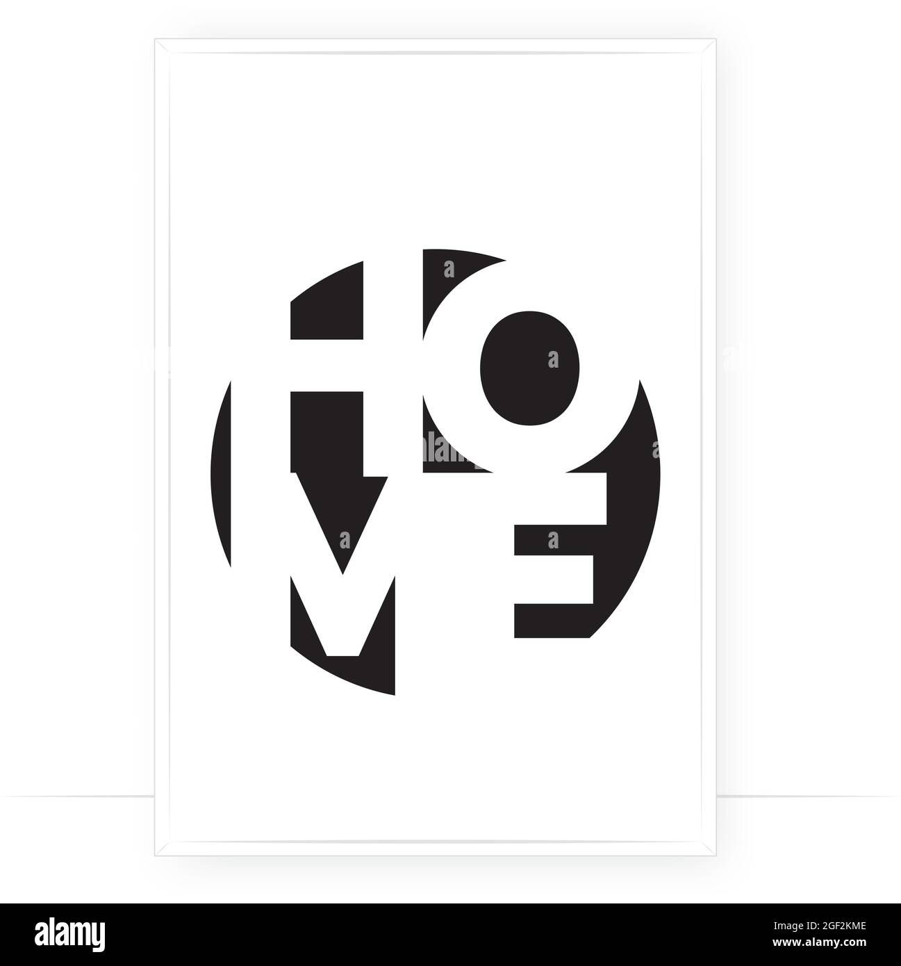 Home, vector. Wording design, lettering. Modern scandinavian minimalist ...