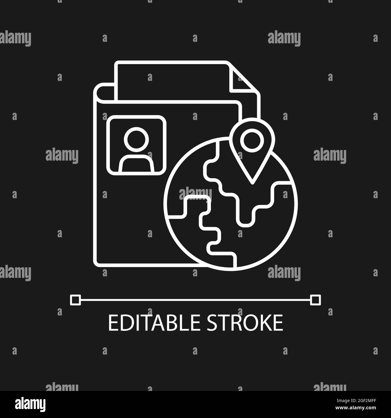 Data privacy dark night Stock Vector Images - Alamy