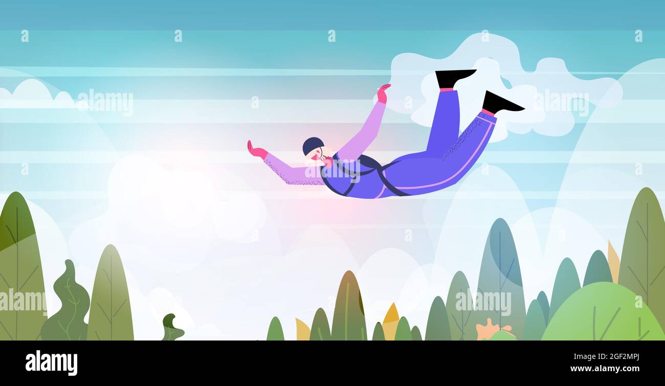 Parachutist tree Stock Vector Images - Alamy