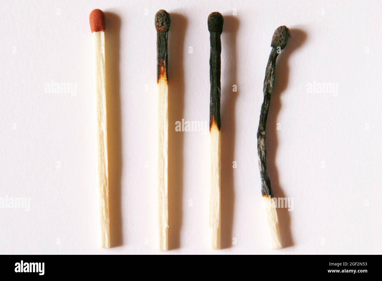 Burnt matchsticks hi-res stock photography and images - Alamy