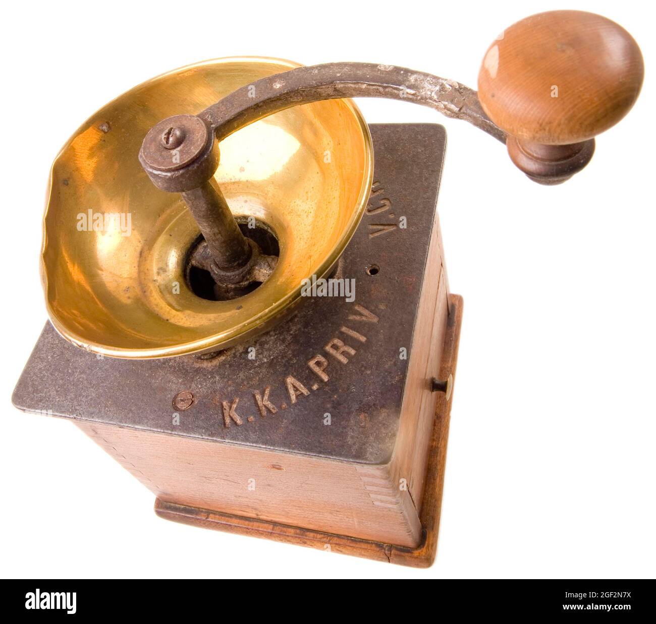 old-fashioned manual poppy mill Stock Photo - Alamy