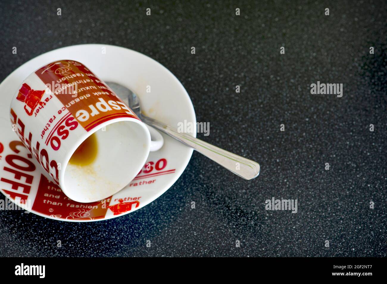 used espresso cup Stock Photo - Alamy