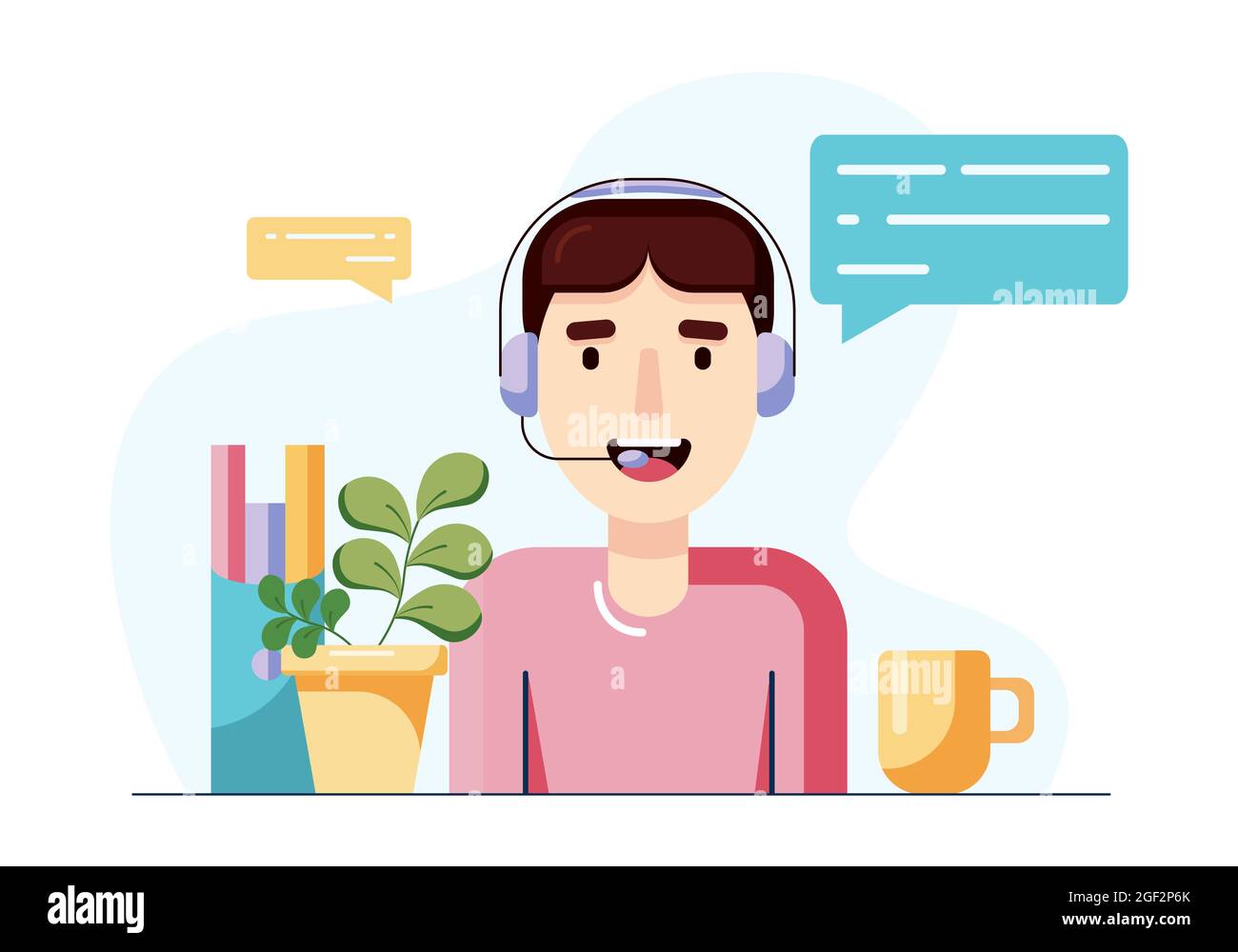 Male customer concept icon Cut Out Stock Images & Pictures - Alamy
