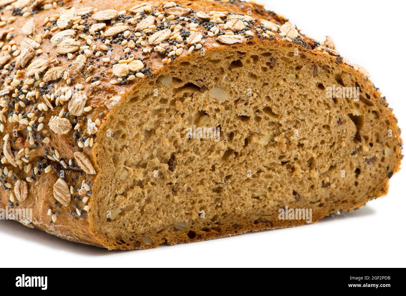 whole grain bread, cut out Stock Photo - Alamy