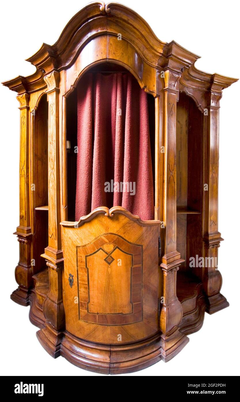 Confessional box hi-res stock photography and images - Alamy