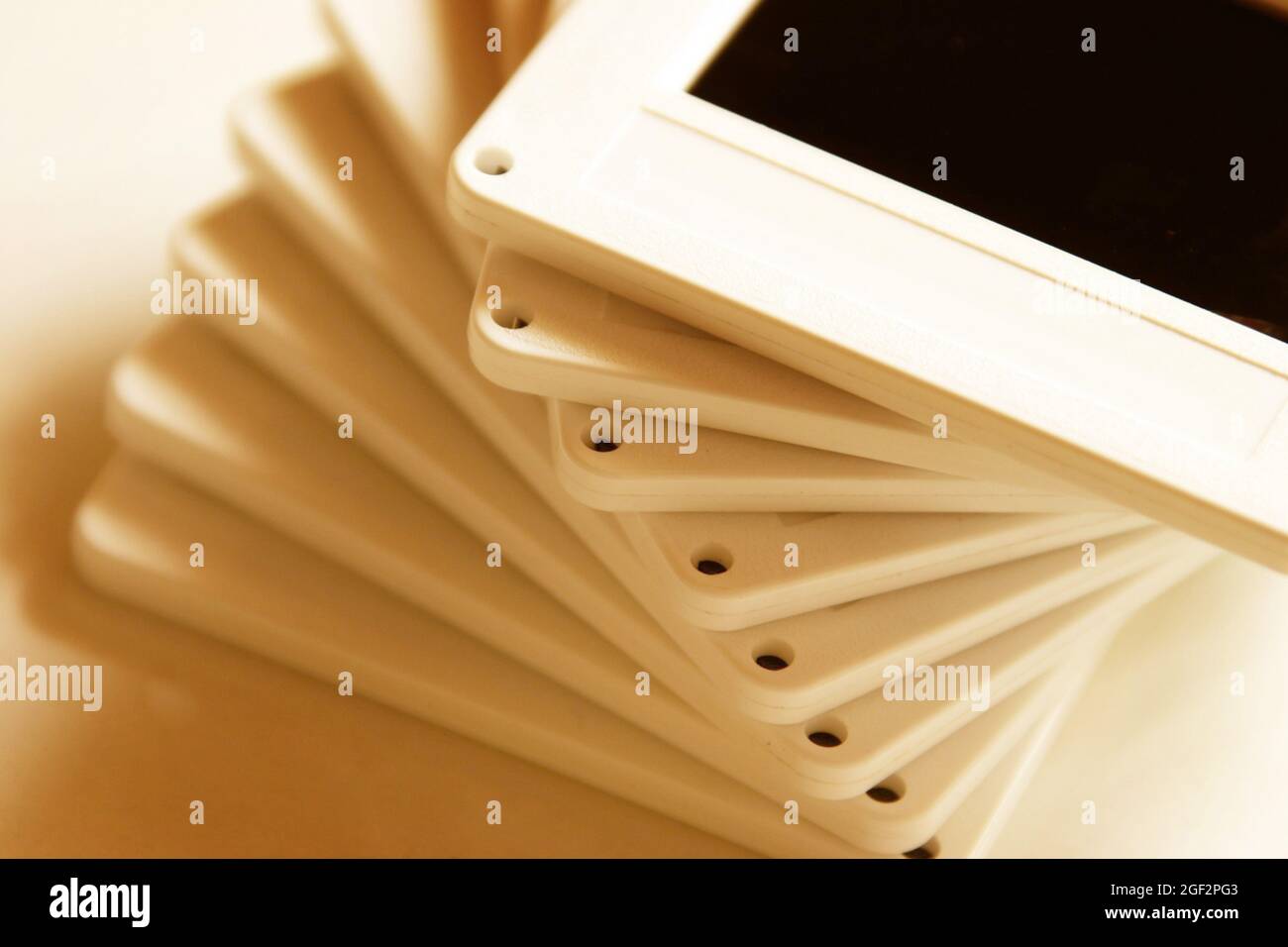 Slide with frameworks Stock Photo - Alamy