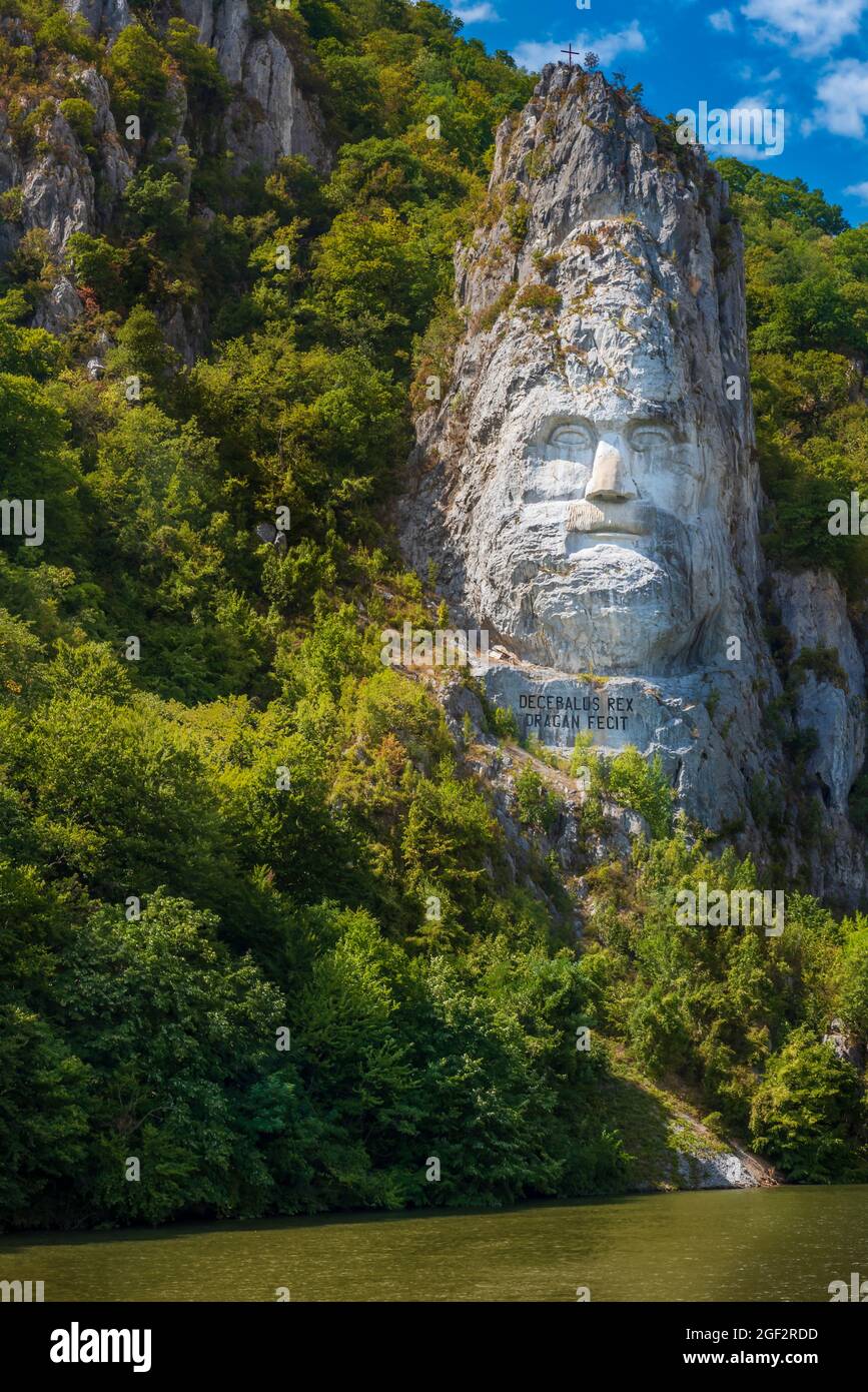 Danube rex decebal hi-res stock photography and images - Alamy