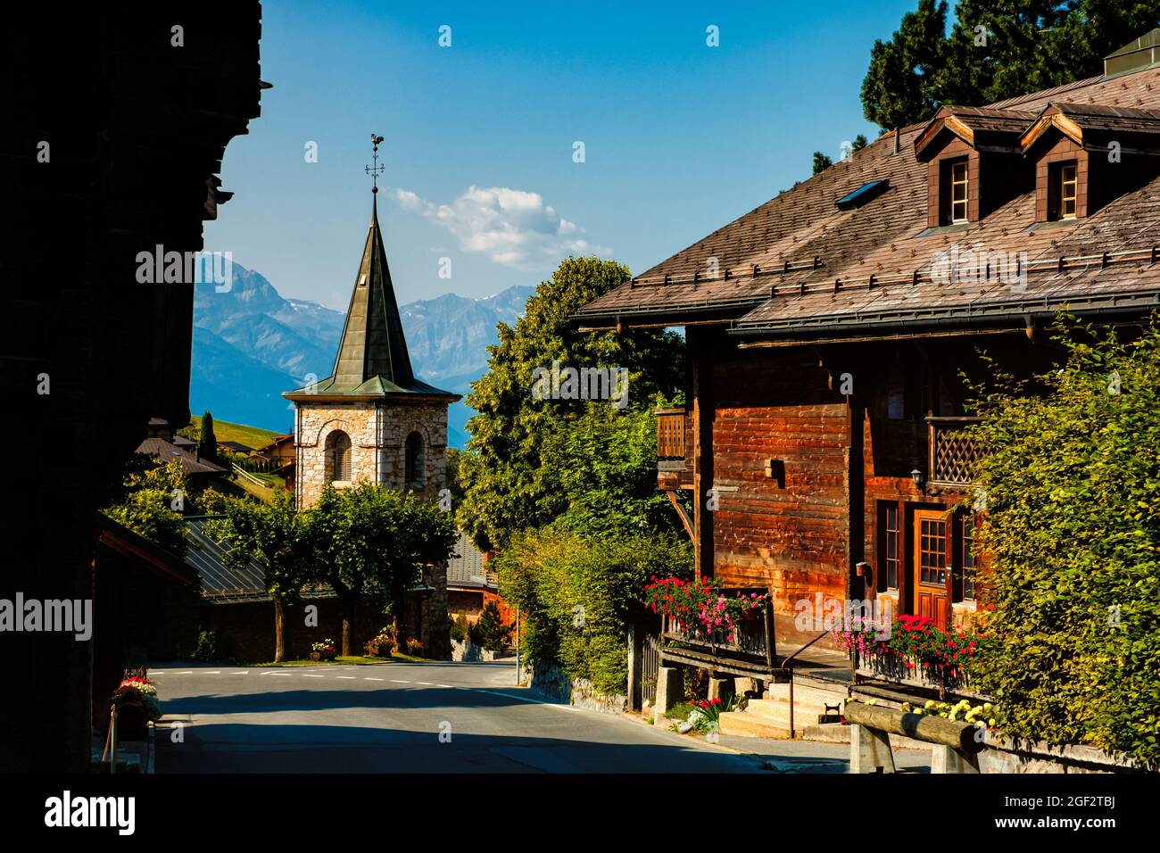 Leysin switzerland hi-res stock photography and images - Alamy