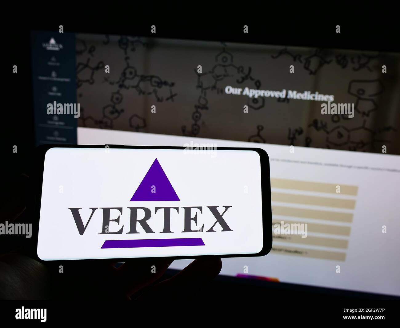 Vertex Pharmaceuticals Logo