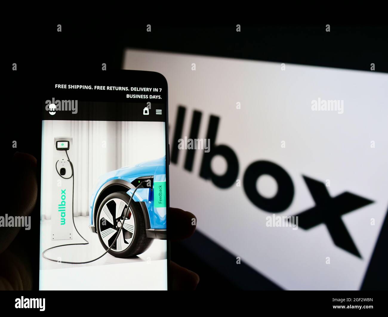 Charger logo hi-res stock photography and images - Alamy