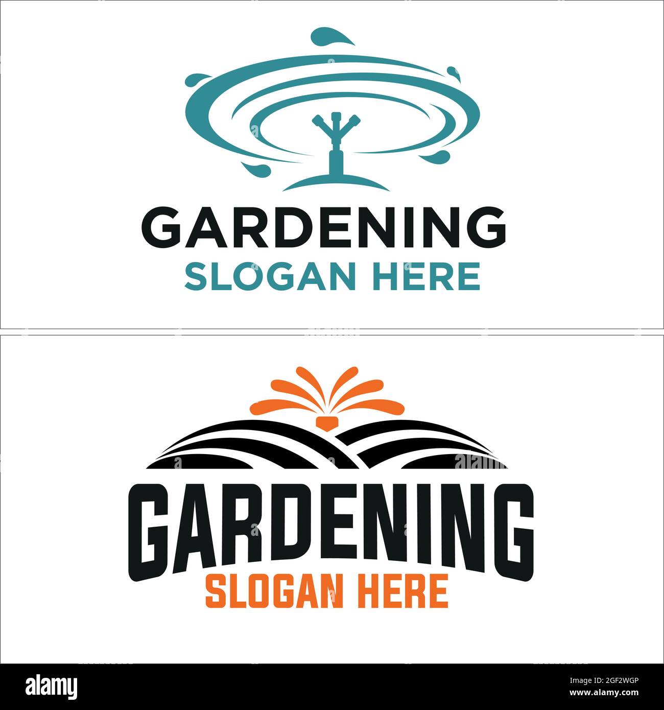 Water irrigation system Stock Vector Images - Alamy