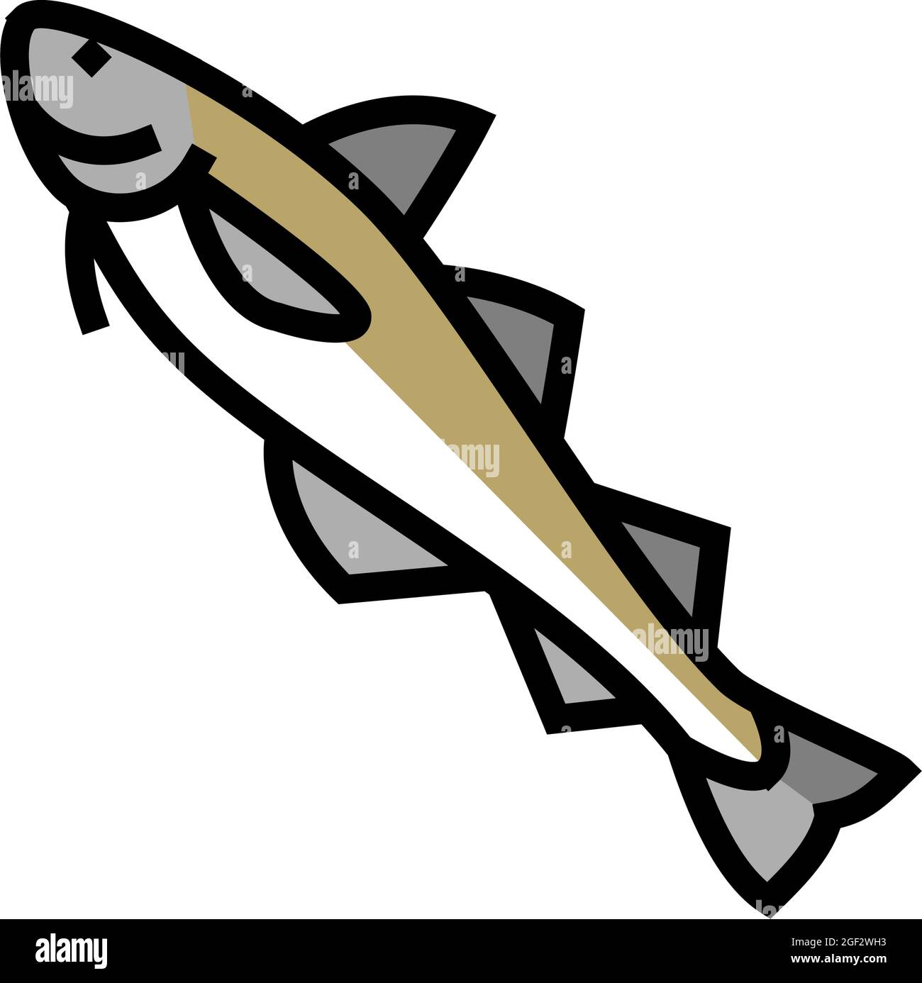 Alaska pollock Stock Vector Images - Alamy