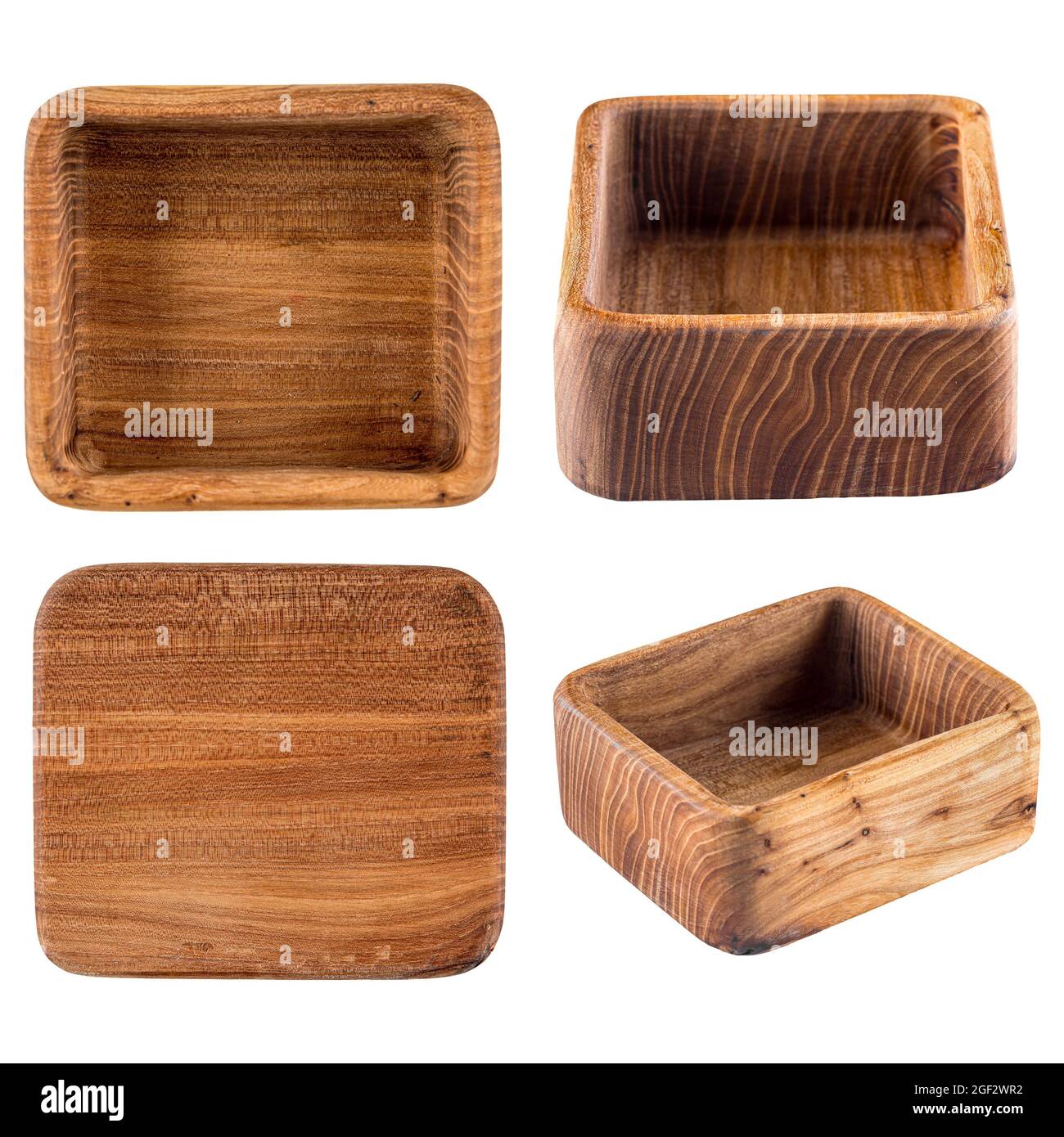 Square wooden bowl hi-res stock photography and images - Alamy