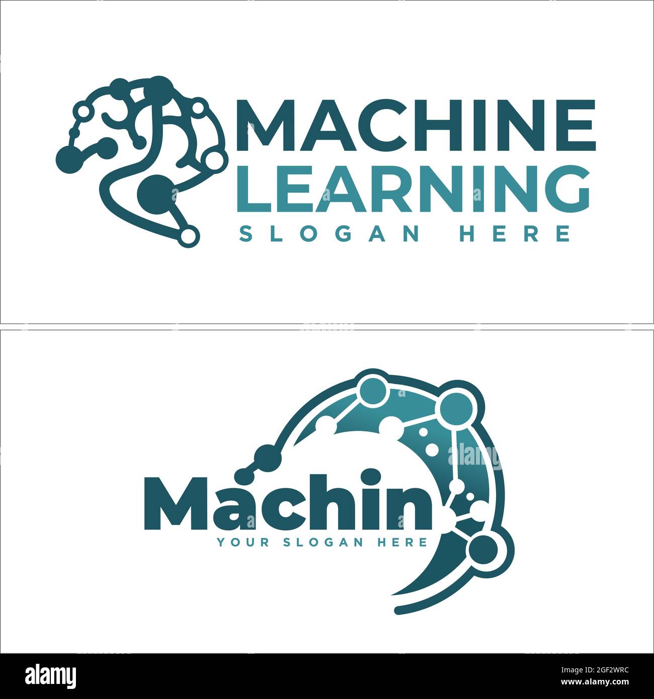 Machine brain Stock Vector Images - Alamy