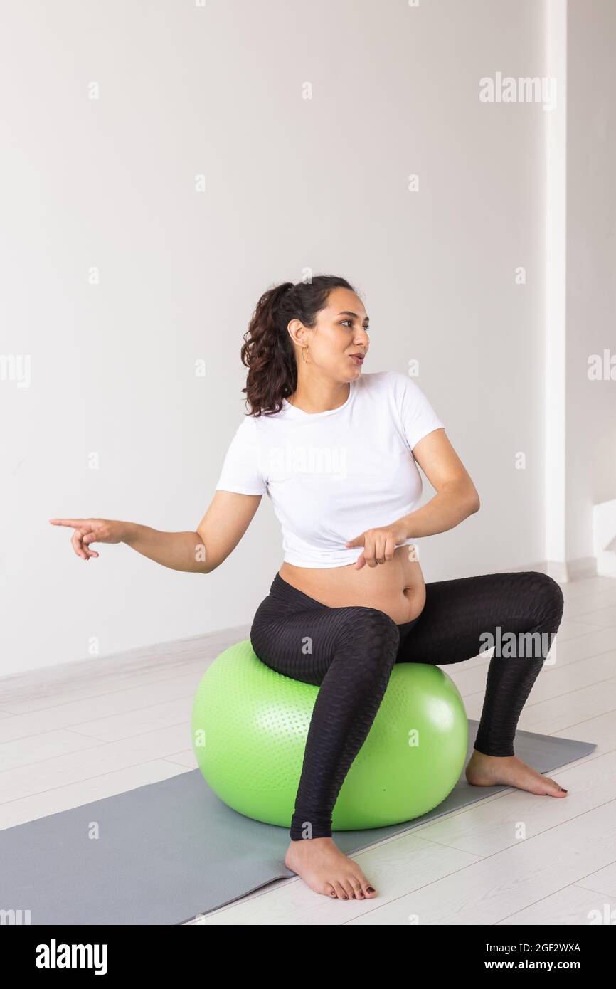 Girl pot belly hi-res stock photography and images - Alamy