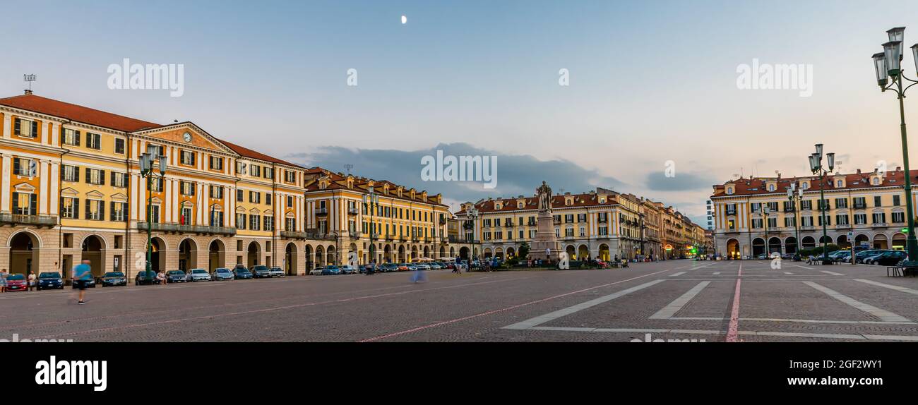 The main tourist attractions of Cuneo: the Soleri viaduct, Via Roma and ...