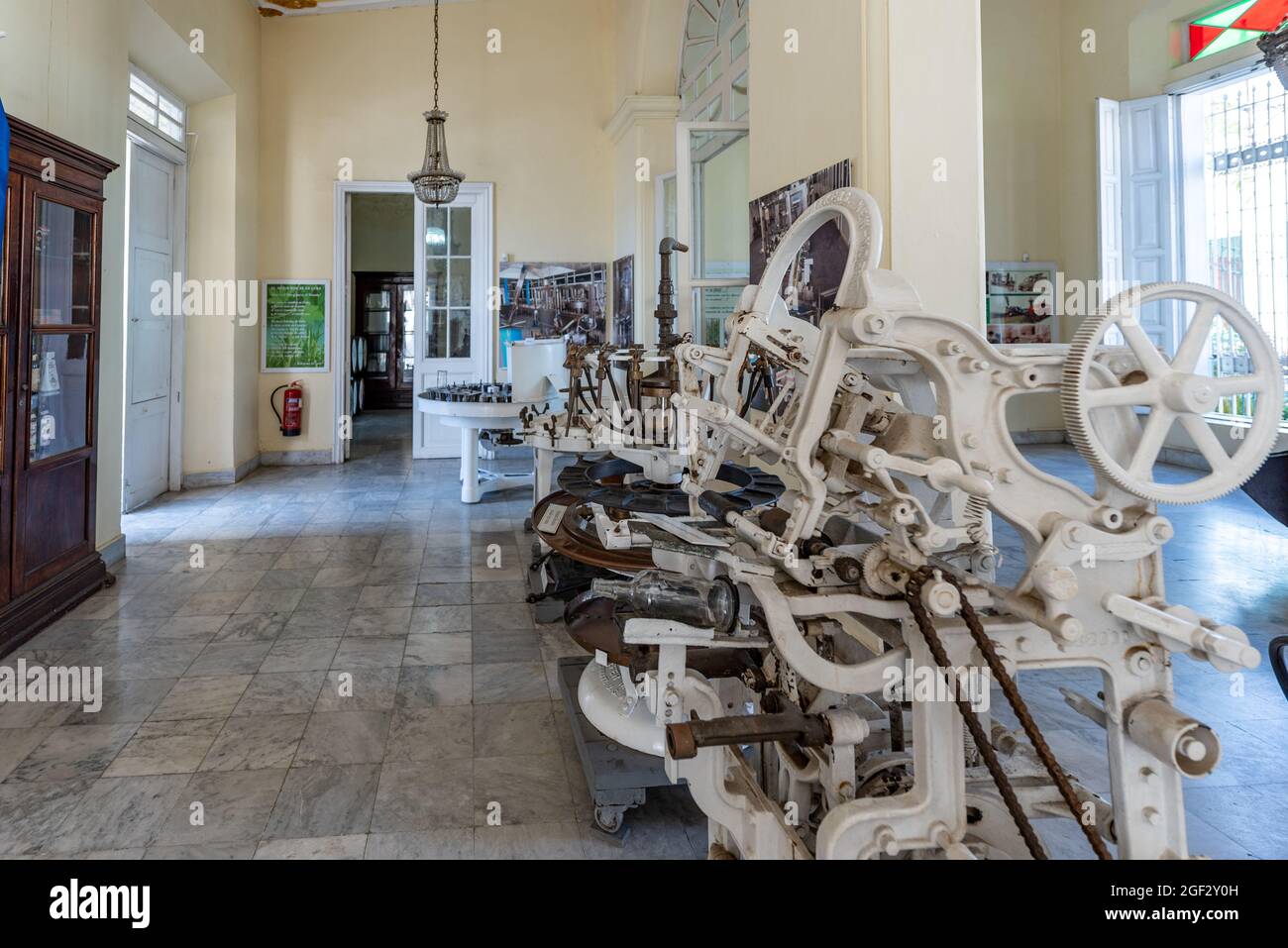 Museo del Ron Emilio Bacardi, or Rum Museum in Santiago de Cuba, Cuba ...