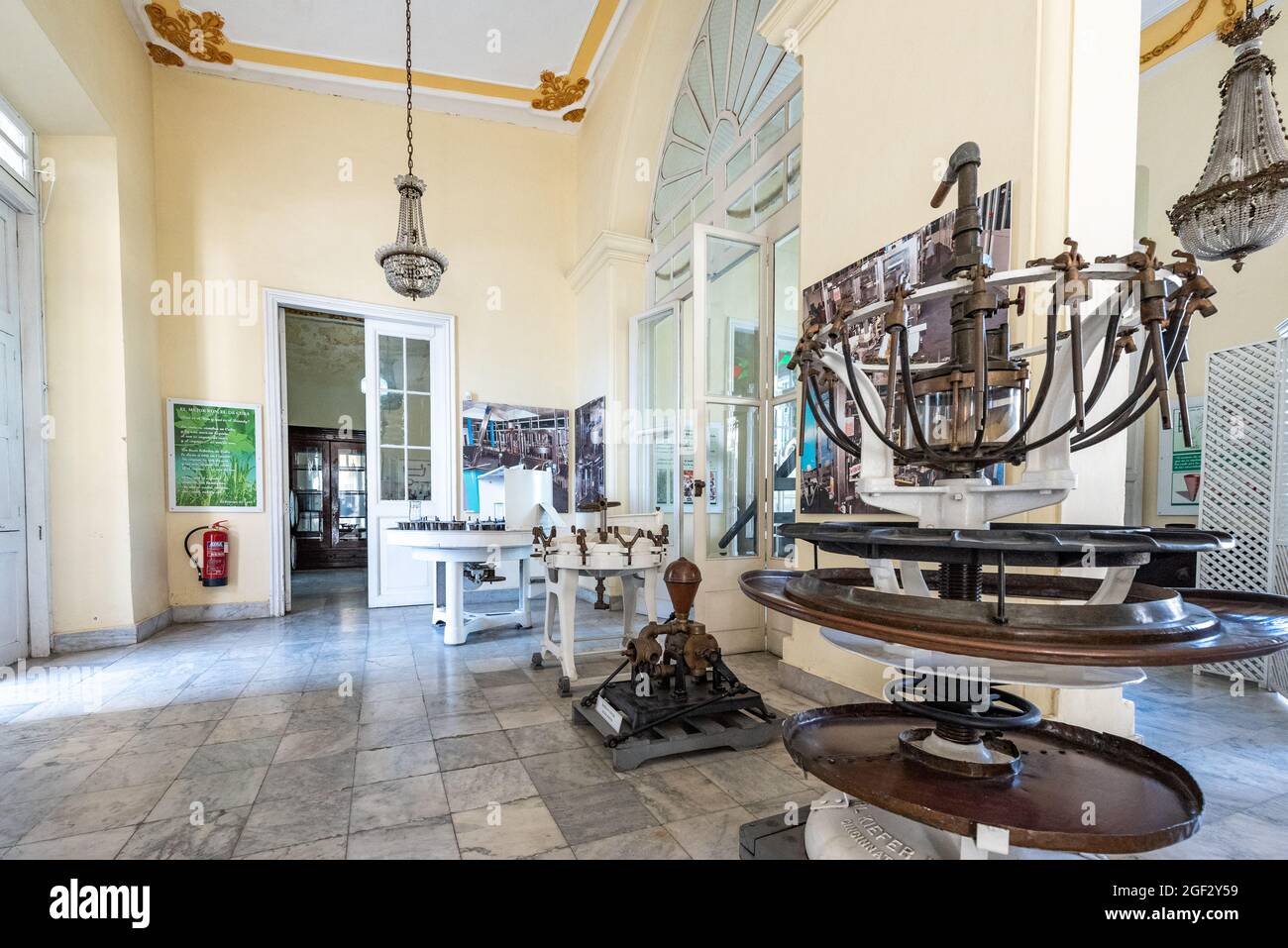 Museo del Ron Emilio Bacardi, or Rum Museum in Santiago de Cuba, Cuba ...