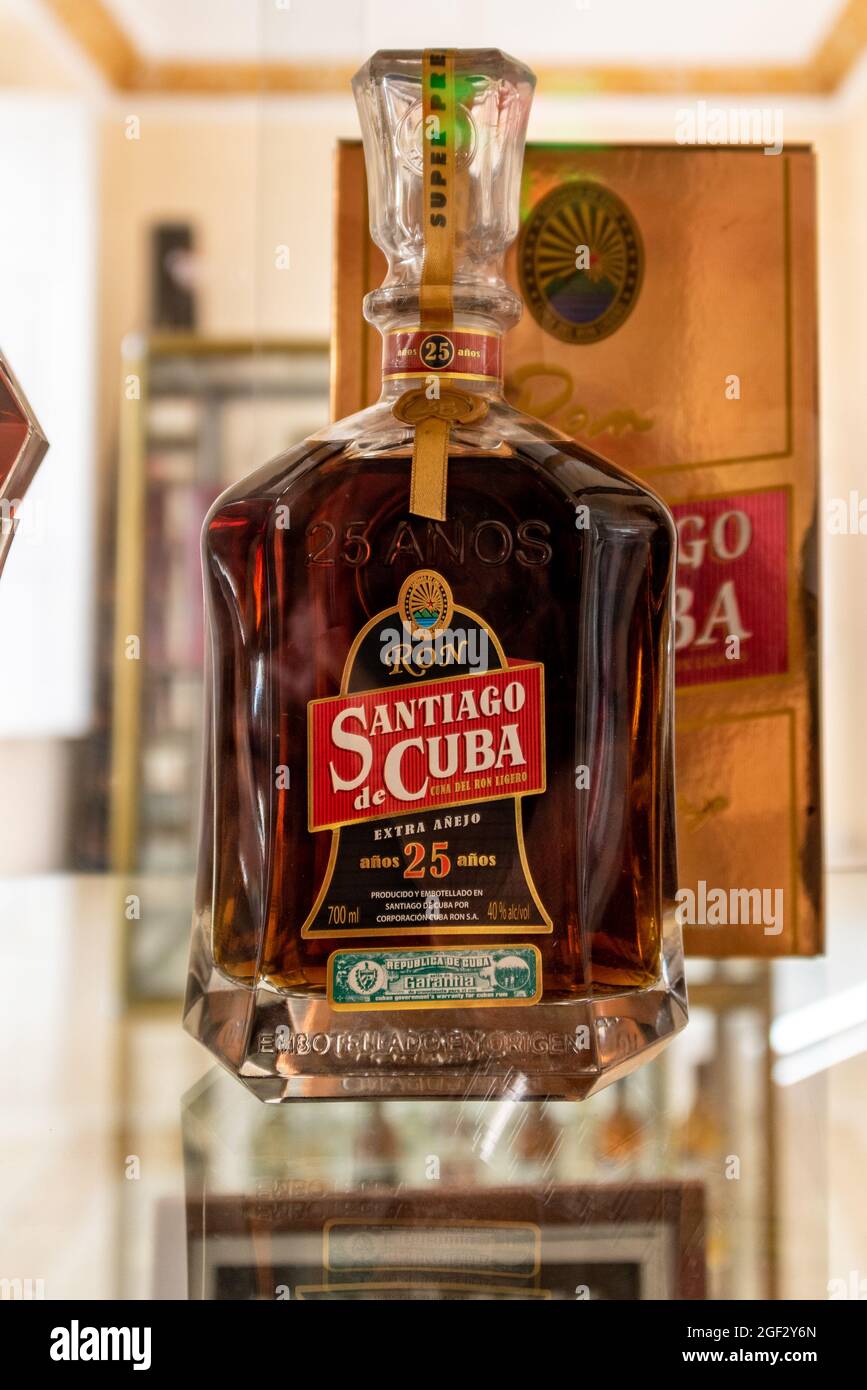 Museo del Ron Emilio Bacardi, or Rum Museum in Santiago de Cuba, Cuba ...