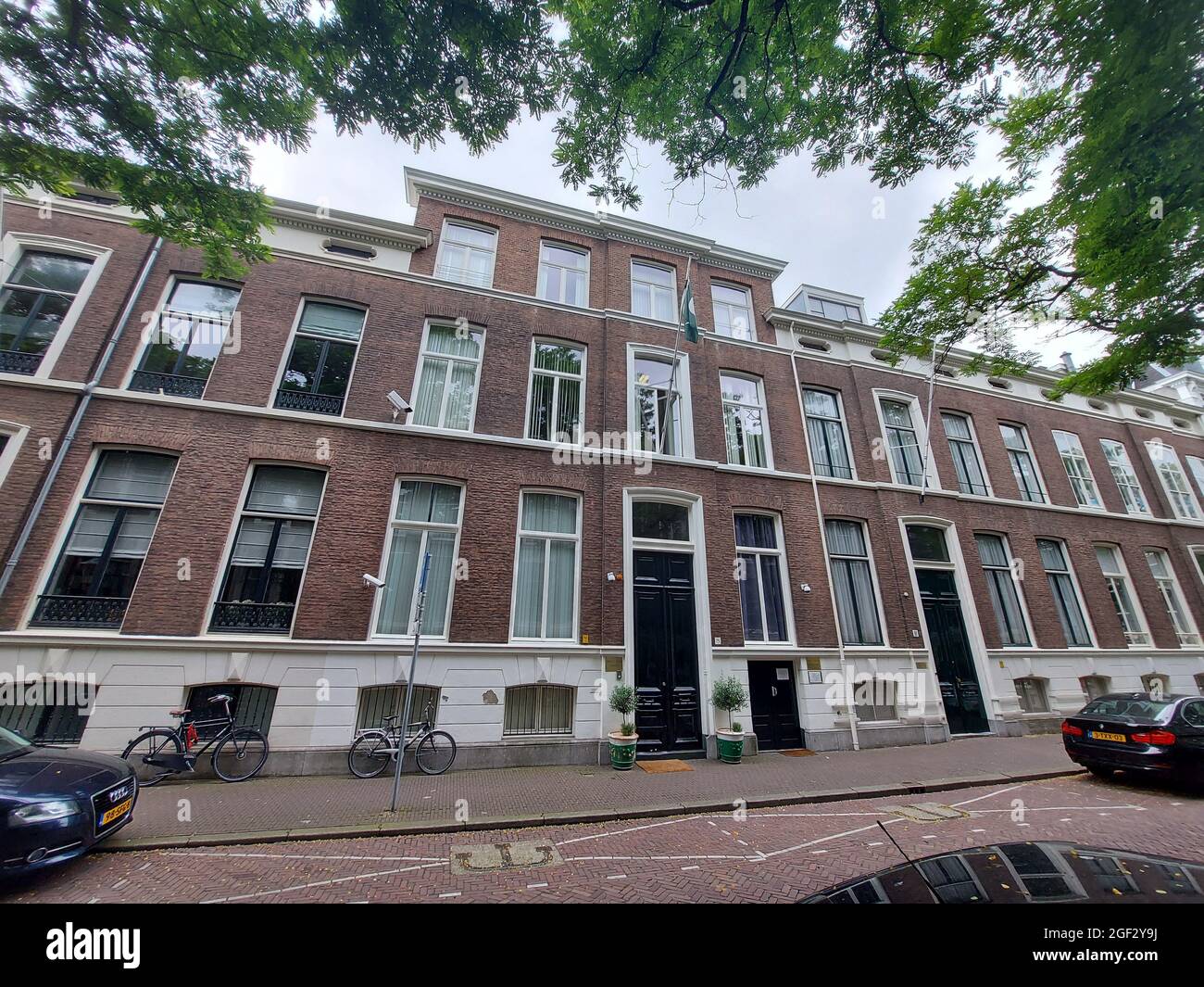 Embassy of Pakistan on the Amaliastraat in the Hague the Netherlands ...