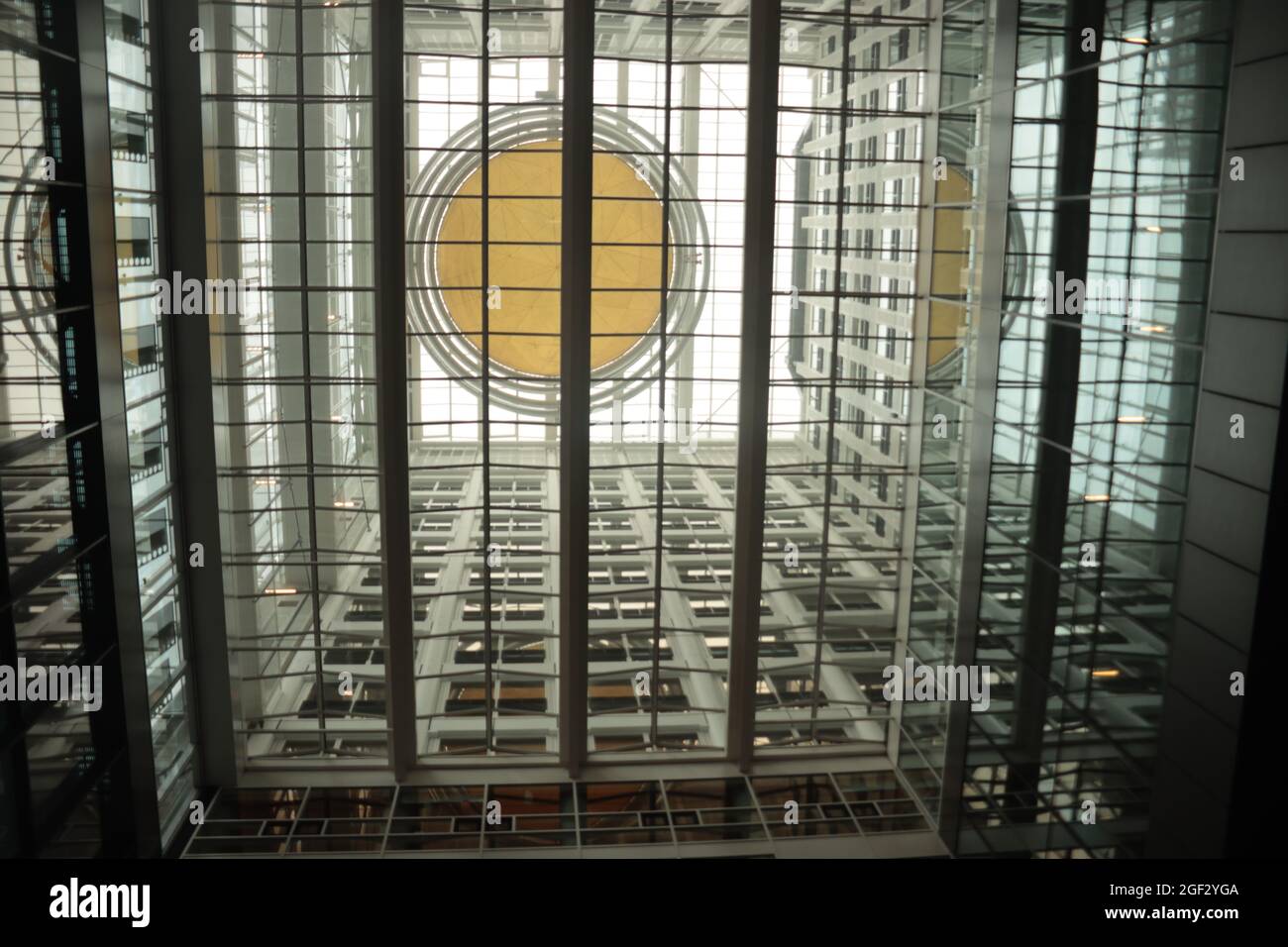 Ministry buildings downtown The Hague as government town in the ...