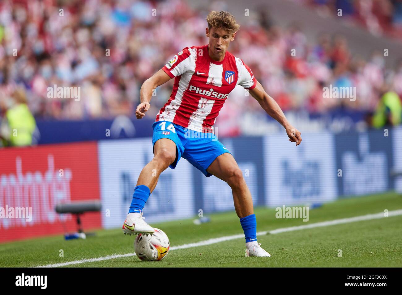 Marcos LLorente of Atletico de Madrid during the La Liga match between ...