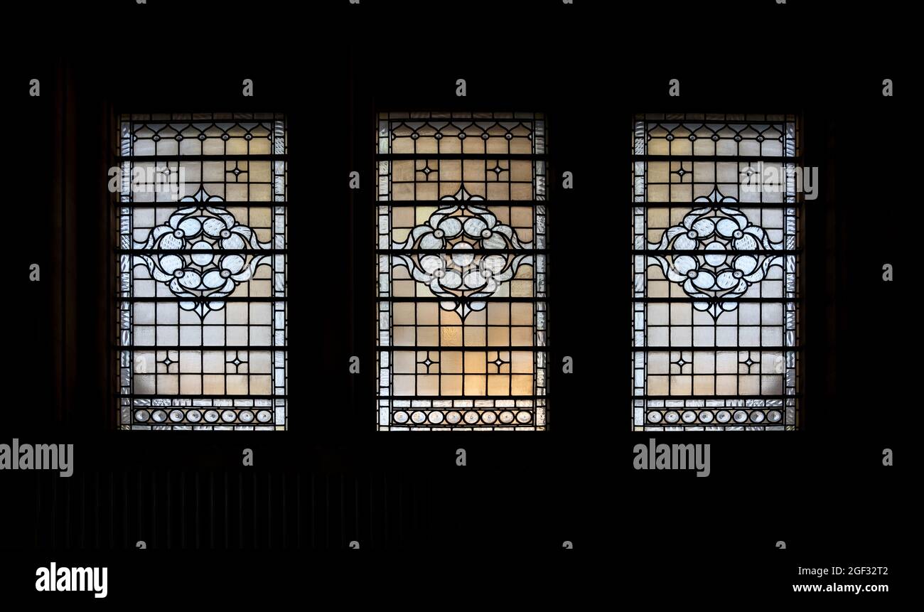 Simple Stained Glass Window Texture