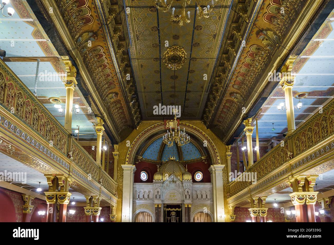 Jewish Temple Interior