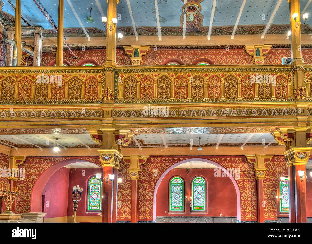 Tempel Synagogue, Krakow, HDR Image Stock Photo - Alamy