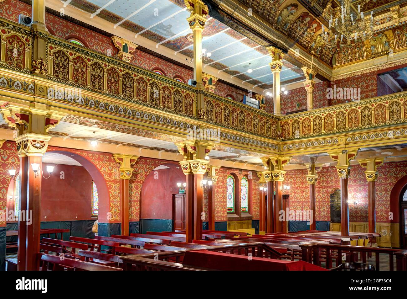 Tempel Synagogue, Krakow, HDR Image Stock Photo - Alamy