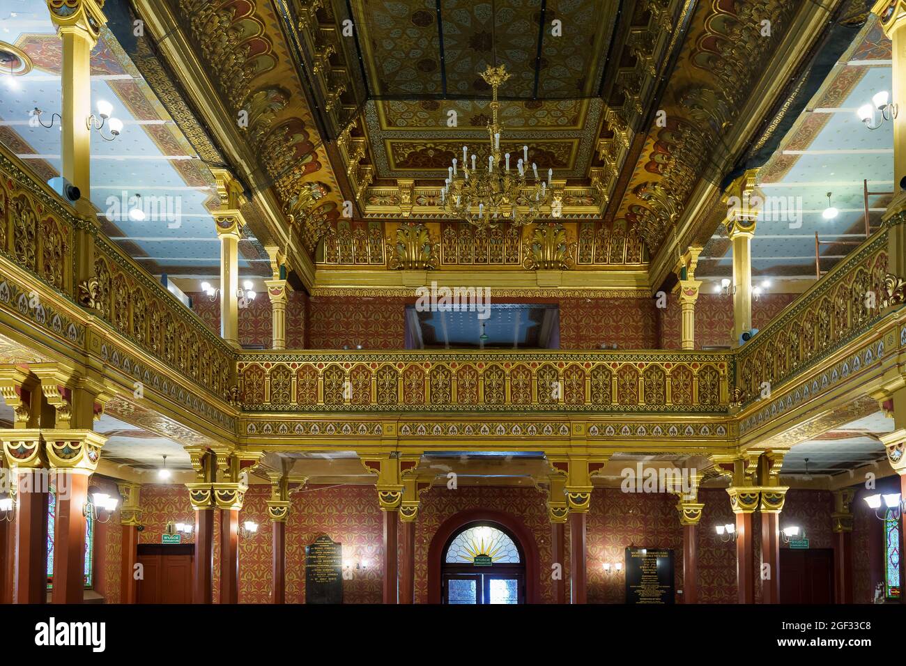 Tempel Synagogue, Krakow, HDR Image Stock Photo - Alamy
