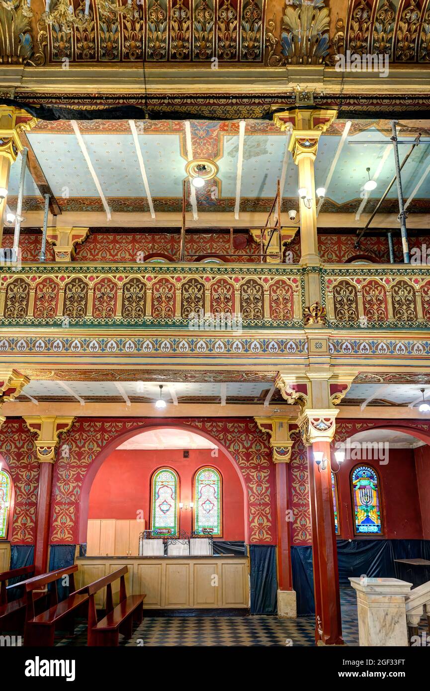 Tempel Synagogue, Krakow, HDR Image Stock Photo - Alamy