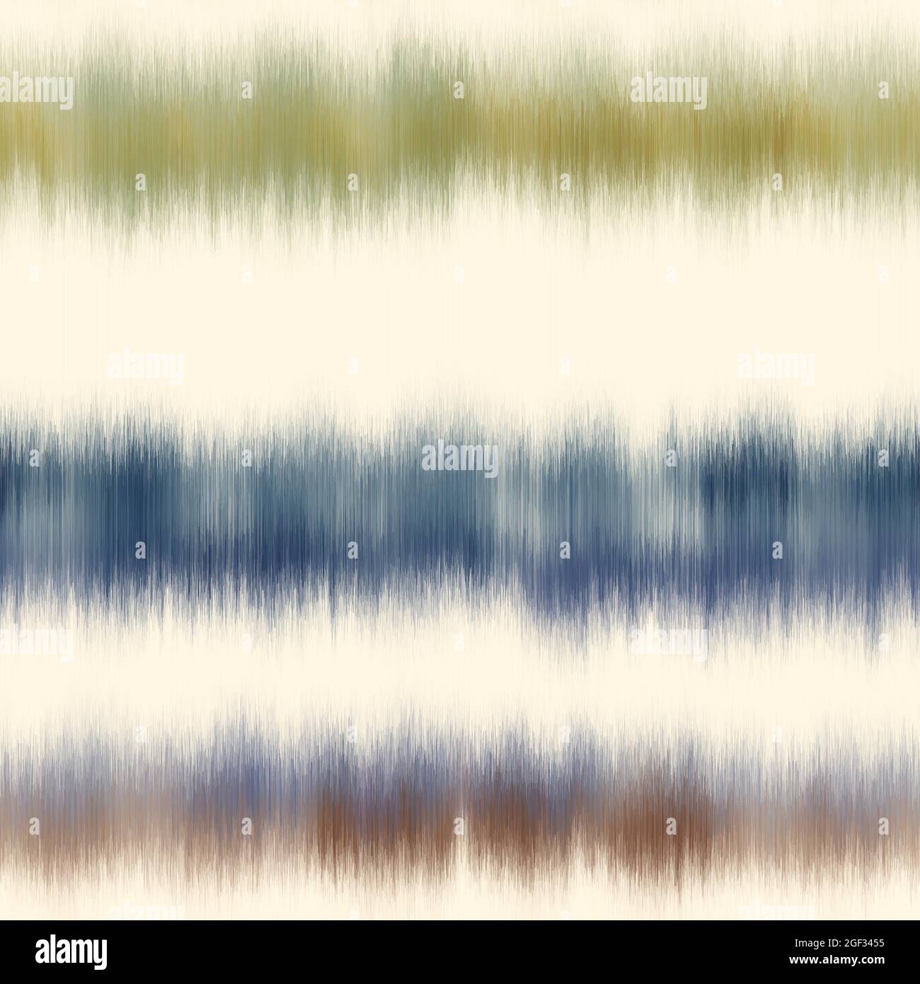 Seamless vector tie dye multicolor bleeding stripe pattern for surface ...