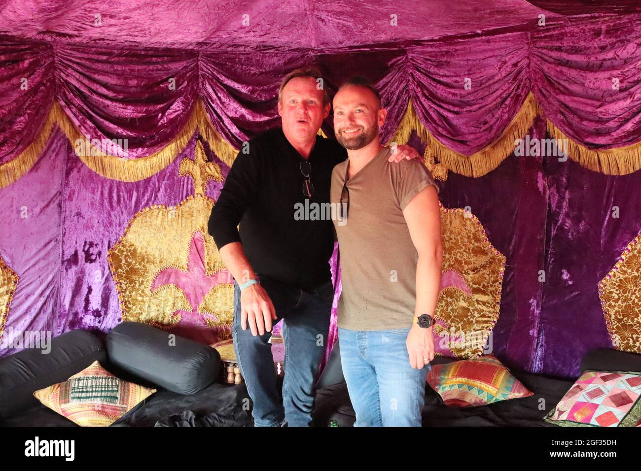 Wet Wet Wet Tommy Cunningham and Kevin Simm, Rewind Festival South ...