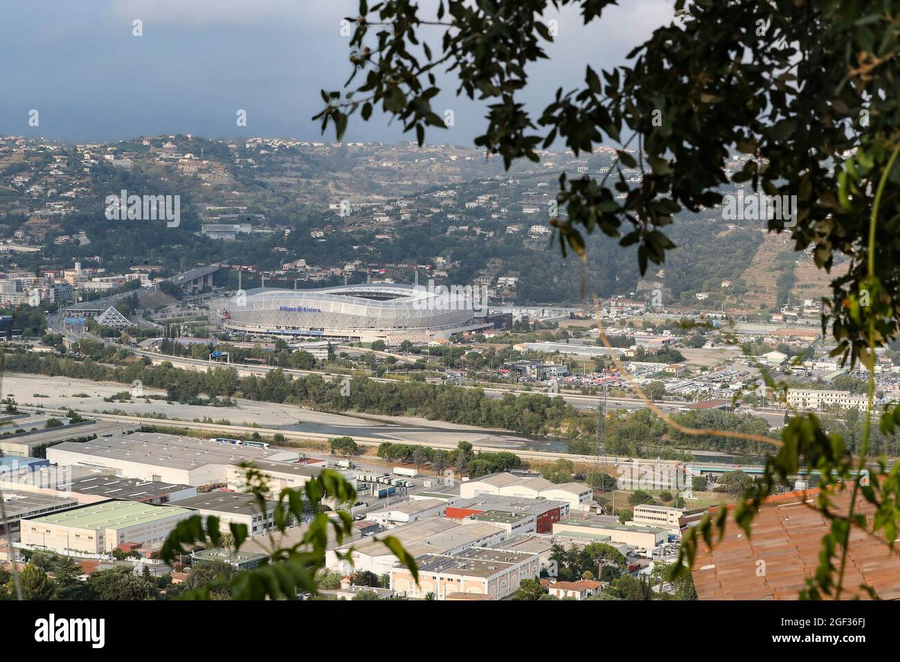 Allianz riviera stadium general view hi-res stock photography and ...