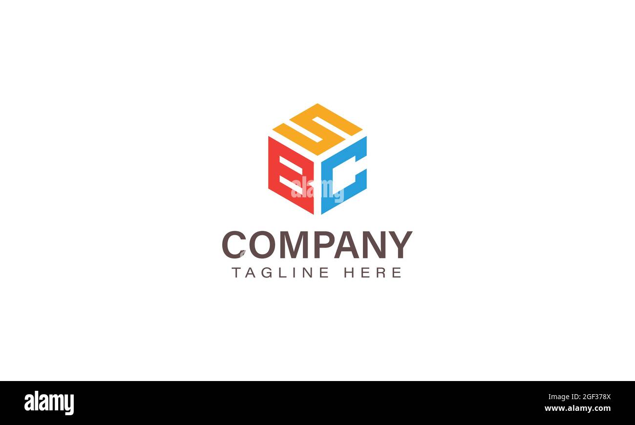 Letter SBC Logo, Three Letter Logo, Alphabet S B C Hexagon Shape Vector ...