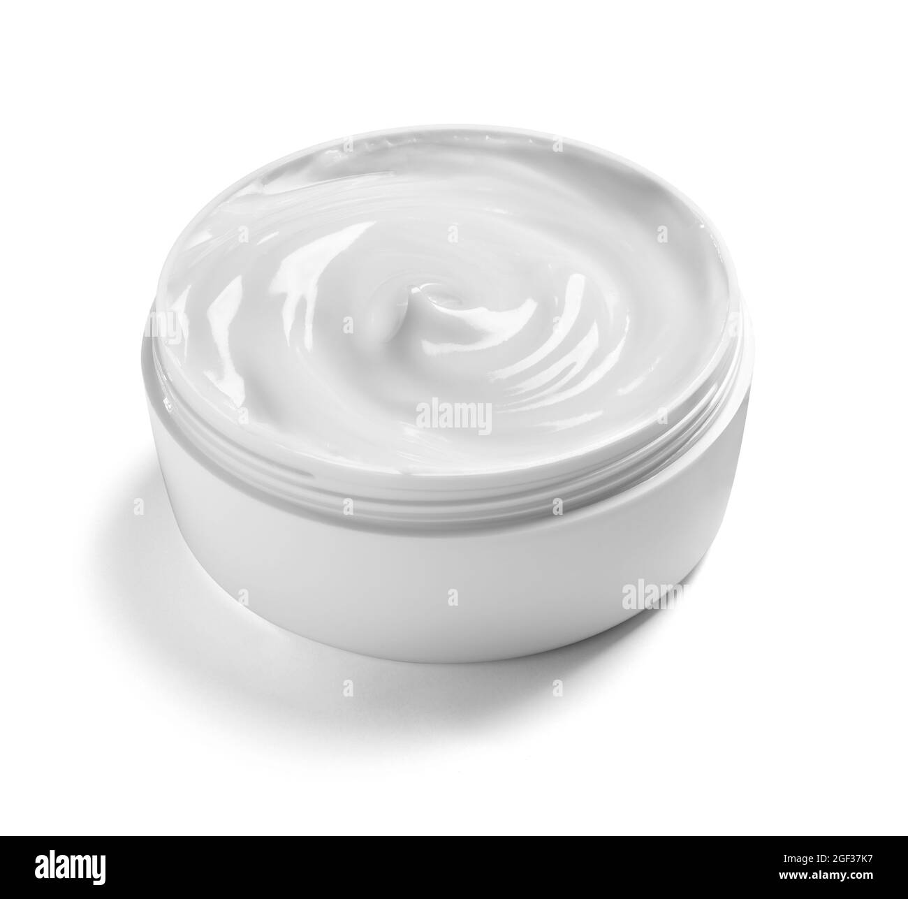 white cream container jar beauty moisturizer skin Stock Photo - Alamy